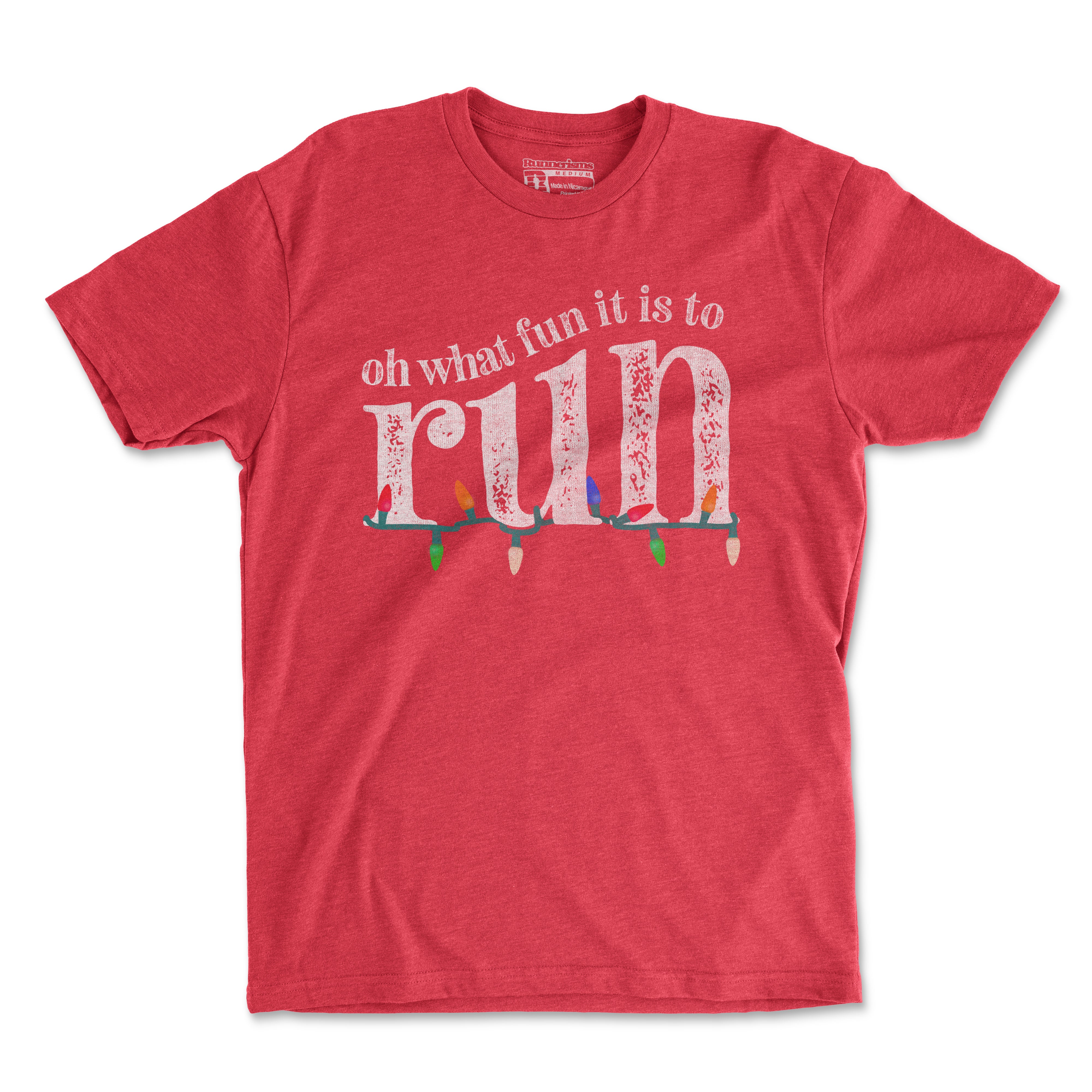 Oh What Fun It Is To Run - Unisex T Shirt – Runnerisms